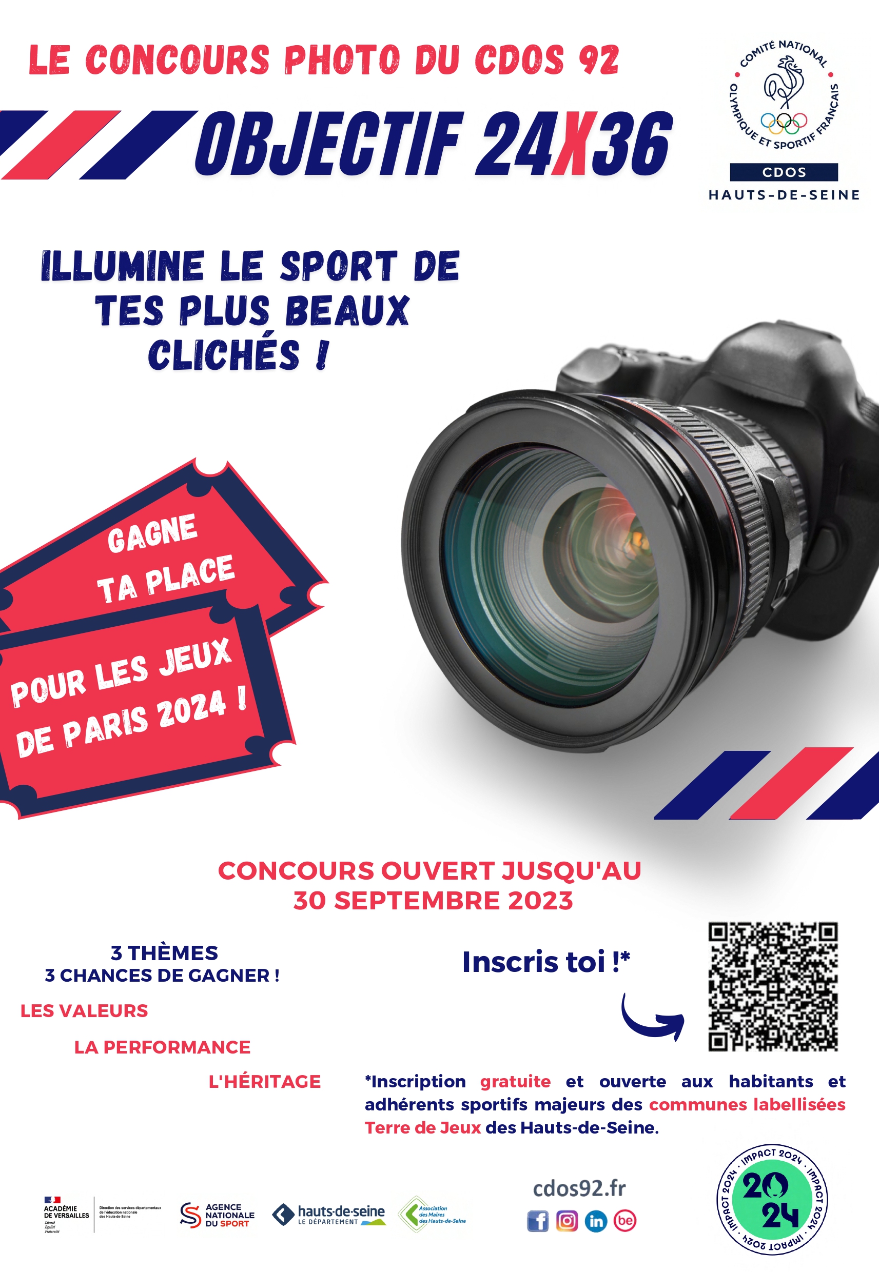 Participez au concours photo "Objectif 24x36" pour Paris 2024 - Ville ...