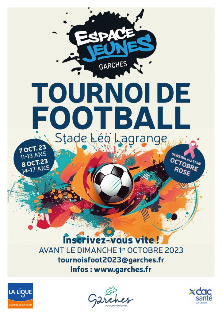 Tournoi de foot spécial Octobre Rose - Ville de Garches